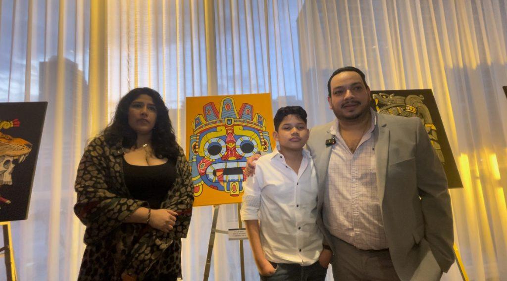 Emmanuel, un joven soñador que vende su arte para estudiar en Canadá ...